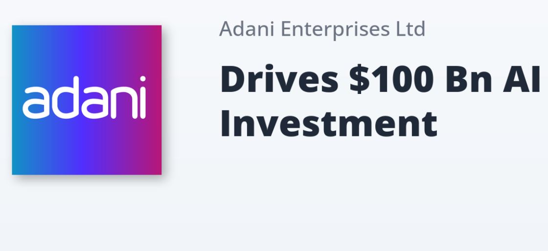 Adani Commits USD 100 Billion to Sovereign AI Infrastructure ...